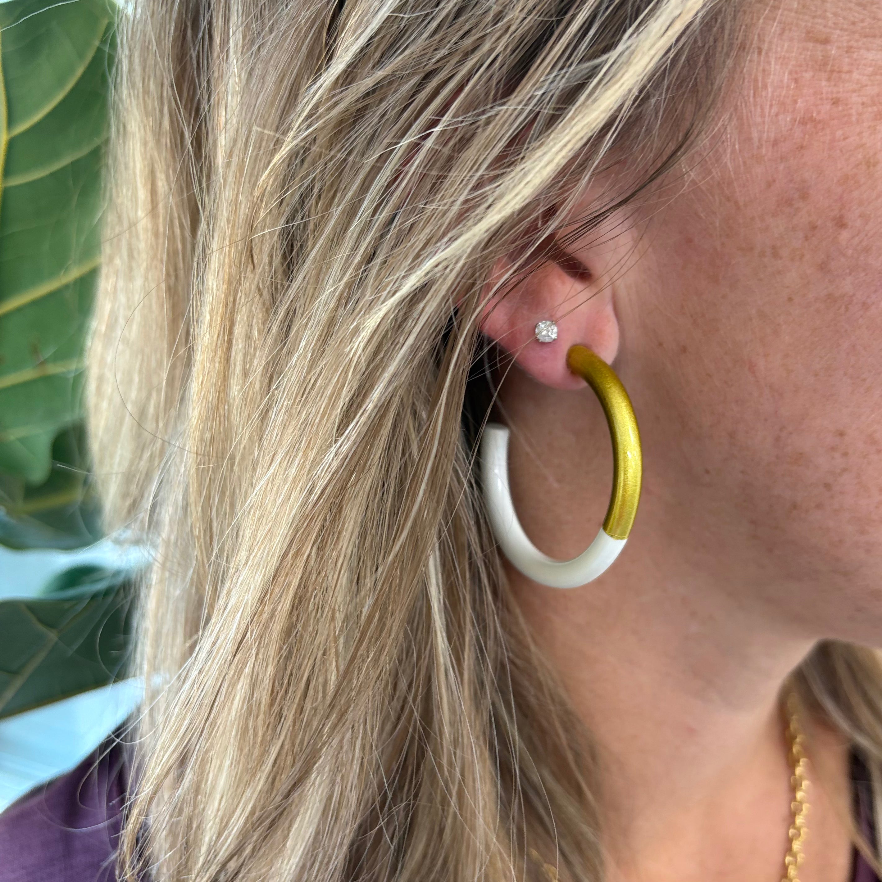 Rest Hoops, Metallic – Adored Boutique